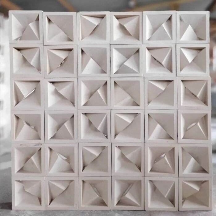 Roster beton minimalis lubang angin anti tampias hiasan dinding varian ...