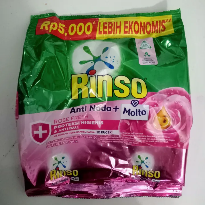 Rinso + Molto 5000 Sabun Cuci Bubuk Rinso 5000 | Lazada Indonesia