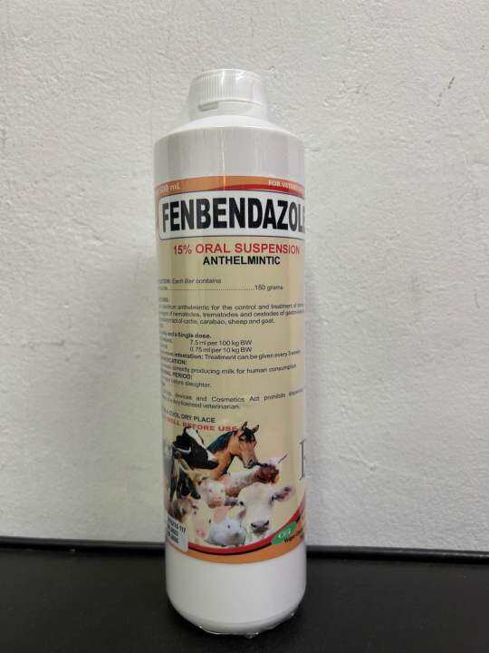 FENBENDAZOLE 15% 500ML FOR ANIMALS | Lazada PH