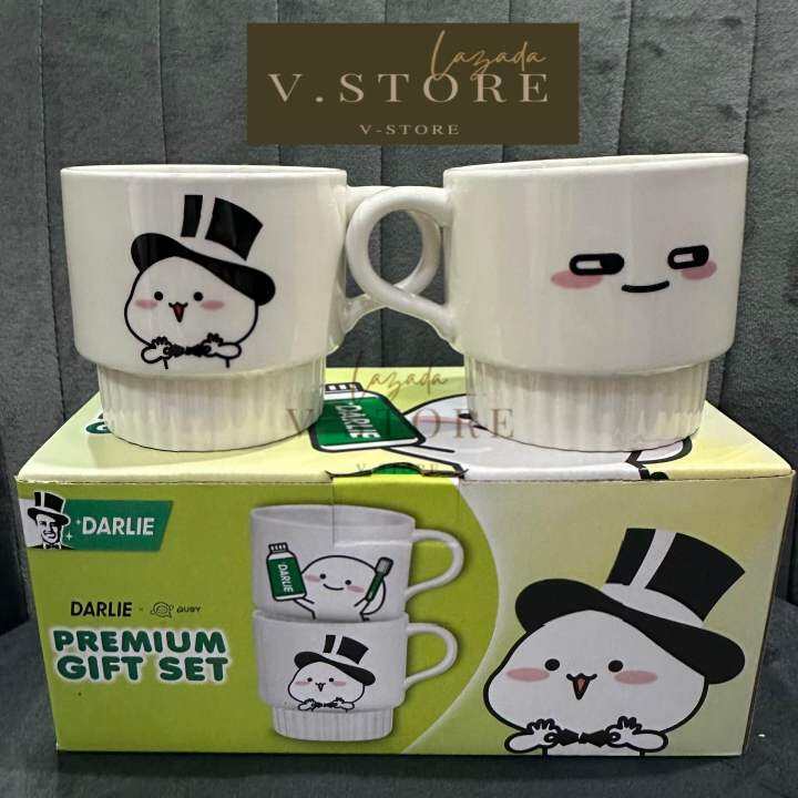 Darlie Quby Stackable Mug Quby Premium Mugs | Lazada