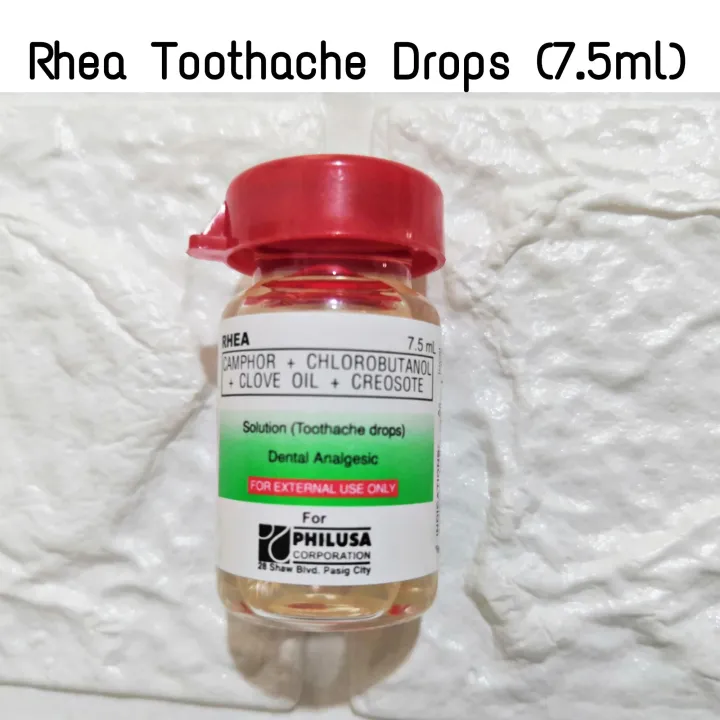 Rhea Toothache Drops 7.5ml (Dental Analgesic) | Lazada PH