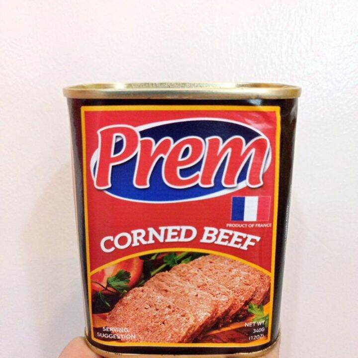Prem CORNED BEEF 340G (Product Of France) Exp.Date: March 04,2027 ...