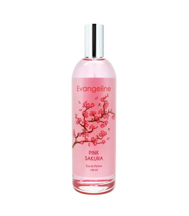 EDP PINK SAKURA 100 ml Eau De Perfume aroma Pink Sakura EVANGELINE ...