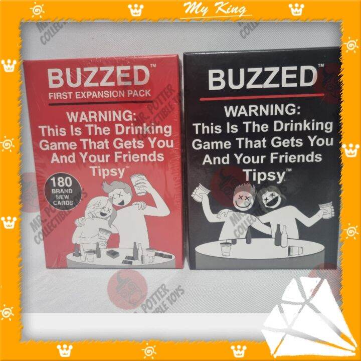 Buzzed Drinking games the drinking game that gets you and your friends tipsy card games | Lazada PH