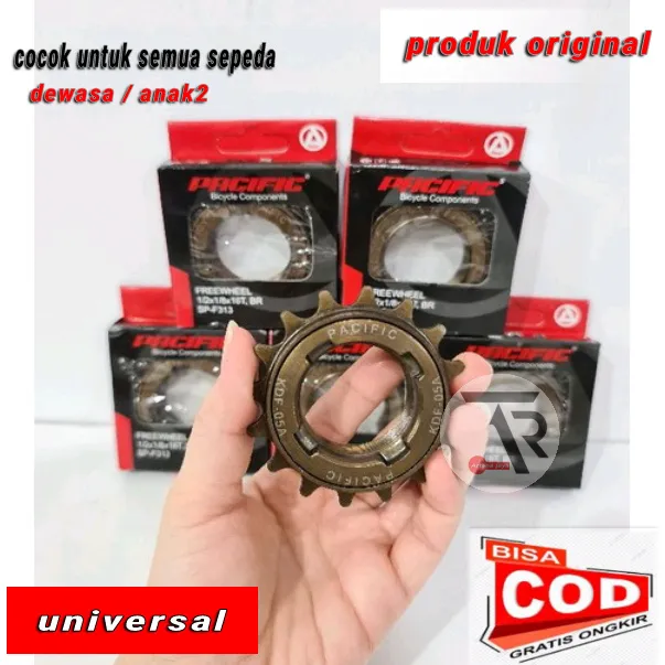 gir sepeda atau freewheel 16T pacific cocok untuk segala jenis sepeda produk | Lazada Indonesia
