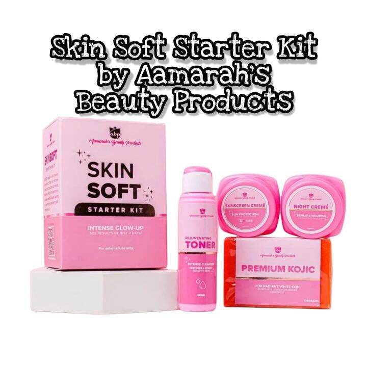 Skin Soft Starter Kit by Aamarah's Beauty Products | Lazada PH
