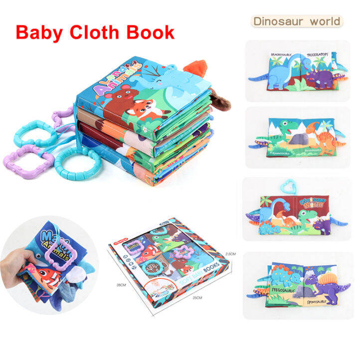 หนังสือเสื้อผ้าทารก Kmoist ของเล่นพัฒนาการศึกษาอัจฉริยะผ้านุ่มของเล่นเสริมพัฒนาการเด็กการเรียน ...