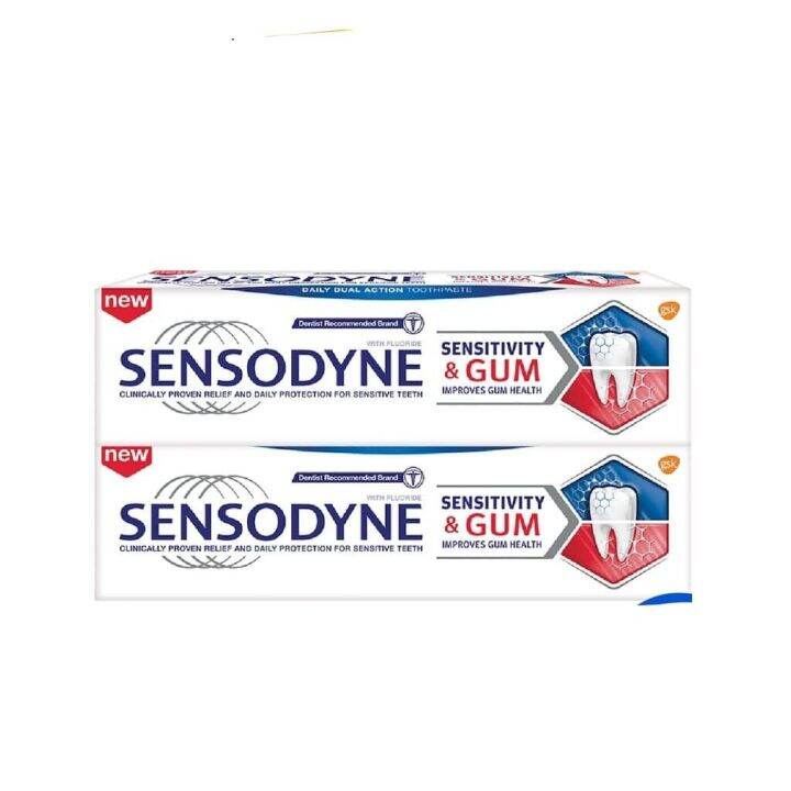 Sensodyne Sensitivity & Gum toothpaste Twin pack 2x100g | Lazada