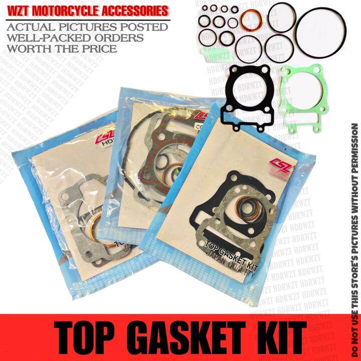 TOP GASKET KIT SET FOR ANY KINDS OF MOTORCYCLE ACCESSORIES | Lazada PH