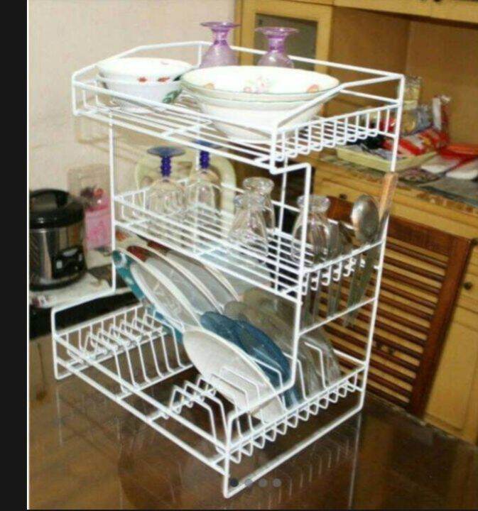 RAK PIRING BESI SUSUN 3/RAK PIRING TOBA | Lazada Indonesia