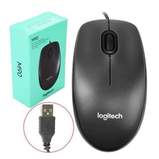 mouse logitech kabel M90 original | Lazada Indonesia