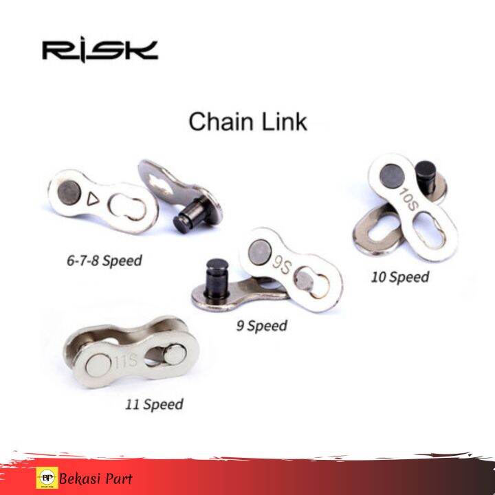 Sambungan rantai sepeda 6 7 8 9 10 11 speed missing link master link ...