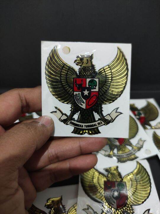 STIKER EMBLEM TIMBUL GARUDA 6,5cm EMBLEM BURUNG GARUDA | Lazada Indonesia