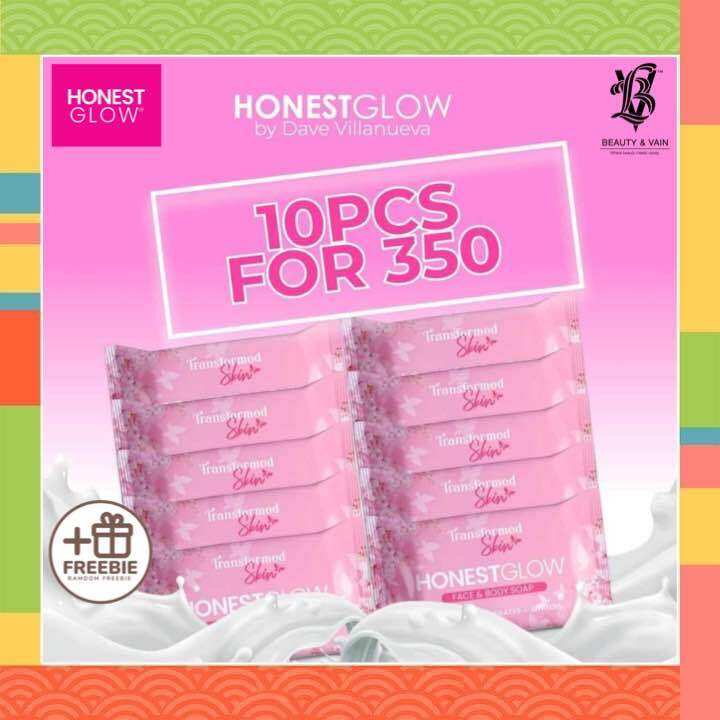 Honest Glow Glass Soap 80g (10 Pcs for ₱350) with Freebie | Lazada PH