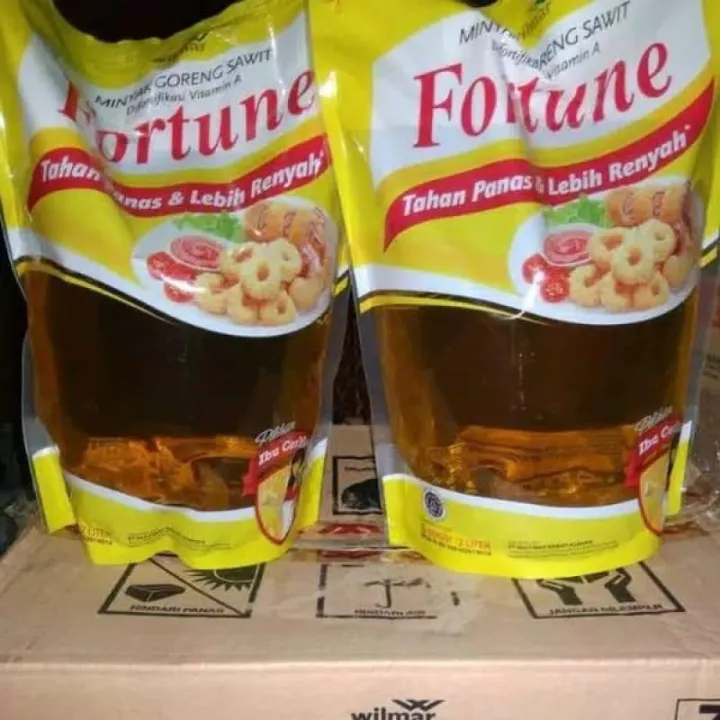 minyak goreng Fortune kemasan 2 liter pouch | Lazada Indonesia