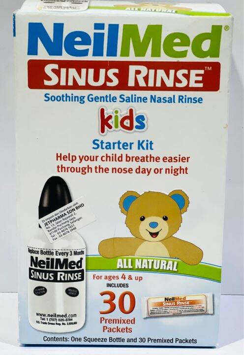 NEILMED SINUS RINSE KIDS STARTER KIT | Lazada