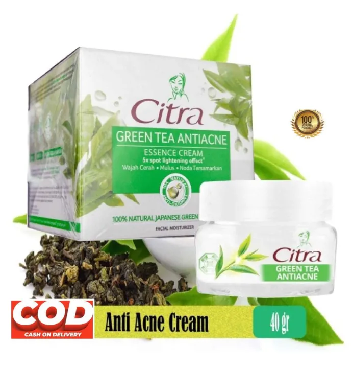 Citra green tea anti acne essence cream 40g | Lazada