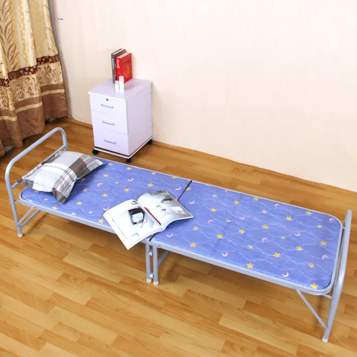 Bosirui One-Meter Folding Bed Double Bed Lunch Break Bed Accompanying ...