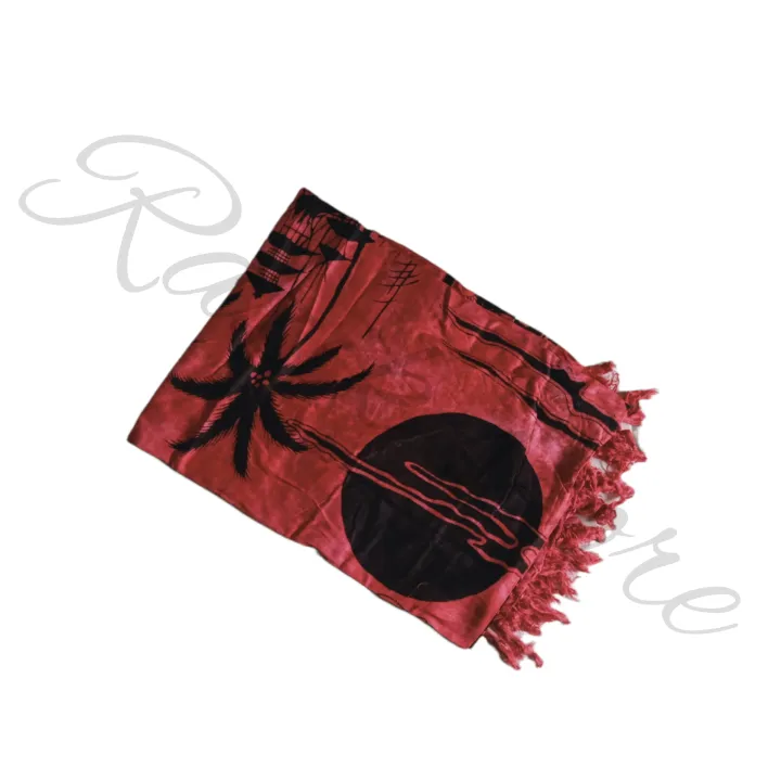 KAIN CORAK PANTAI/KAIN BALI HALUS DAN LEMBUT/KAIN BALI RUMBAY | Lazada ...