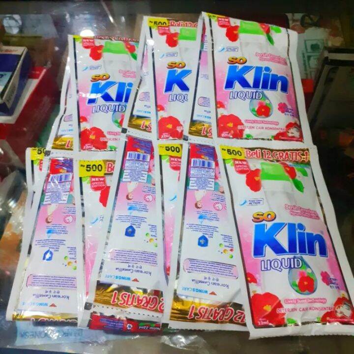 So Klin Liquid Korean Camellia 1 renceng 12pcs | Lazada Indonesia