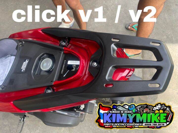 honda click top box bracket alloy ( click v1 and v2 ) | Lazada PH
