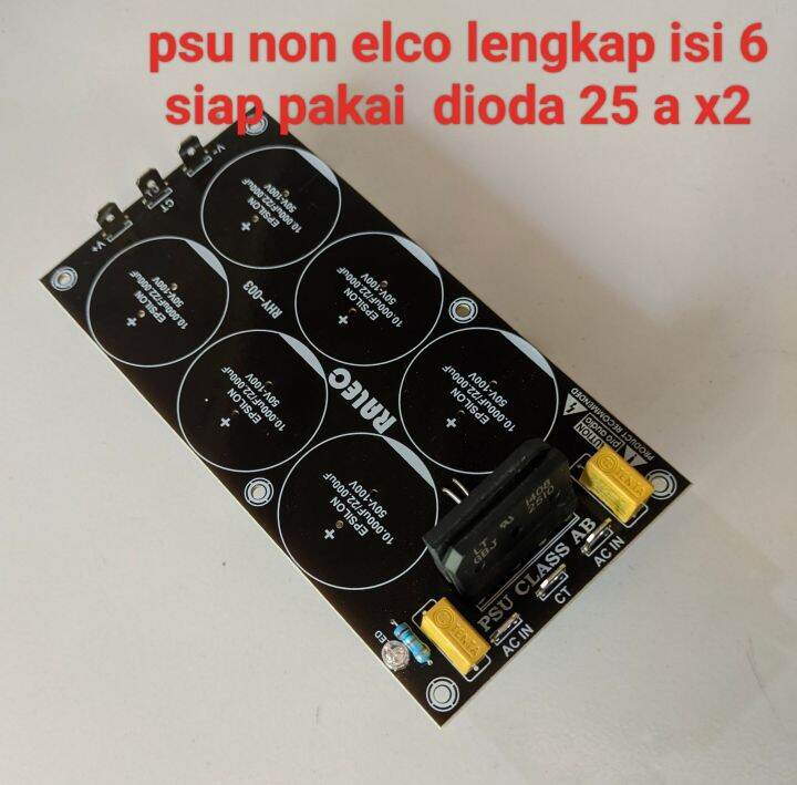 PSU non elco lengkap isi 6 siap pakai dioda 25 a x2 | Lazada Indonesia
