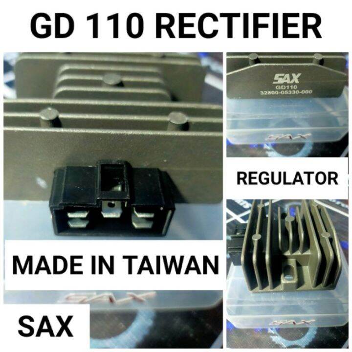 GD 110 RECTIFIER REGULATOR SAX | Lazada PH