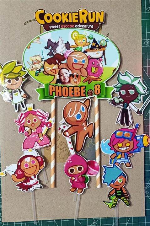 COOKIE RUN INSPIRED CAKE TOPPER | Lazada PH