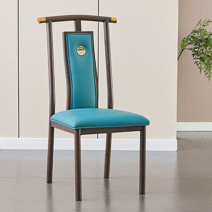Hotel New Chinese Dining Chair Restaurant Banquet Home Classical High ...