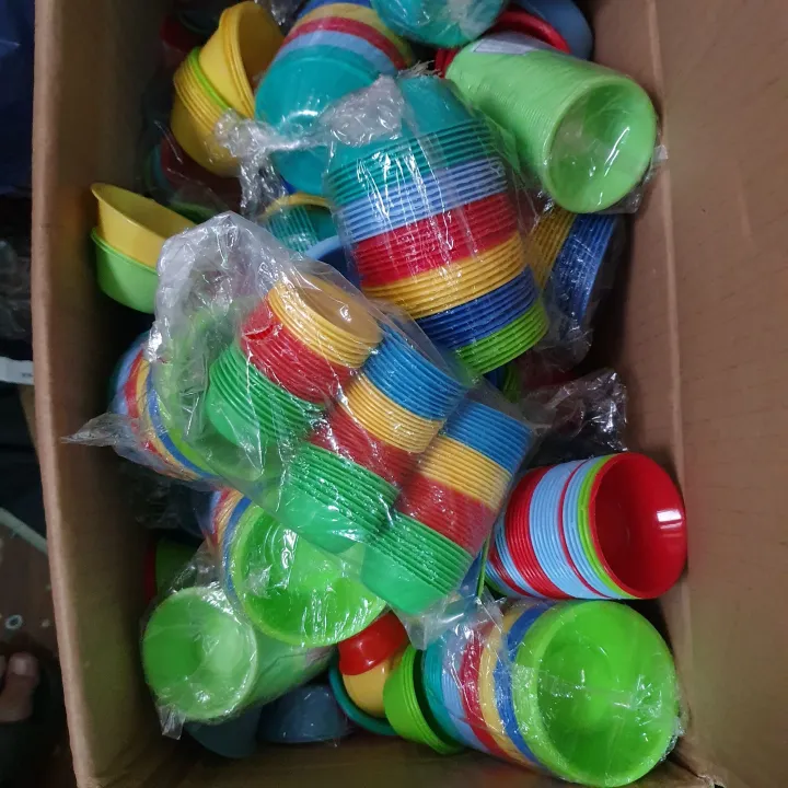 Plastic Puto Cup Assorted color sizes: Small Medium Large. color ...