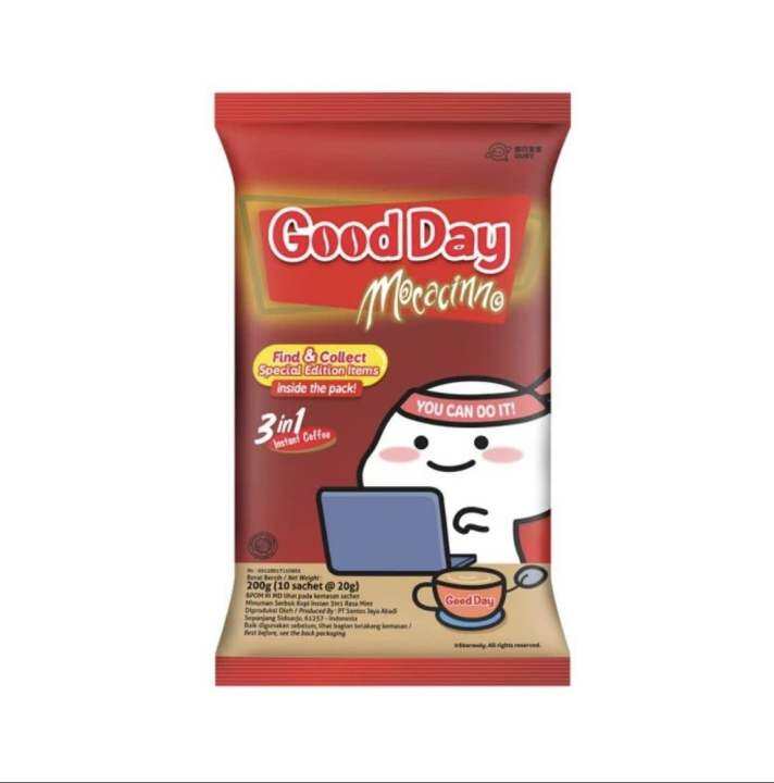 Good Day Mocacinno 20 gr x 10 pcs (1 Renteng) | Lazada Indonesia