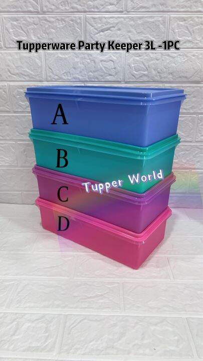 Tupperware Party Keeper 3L -1PC | Lazada