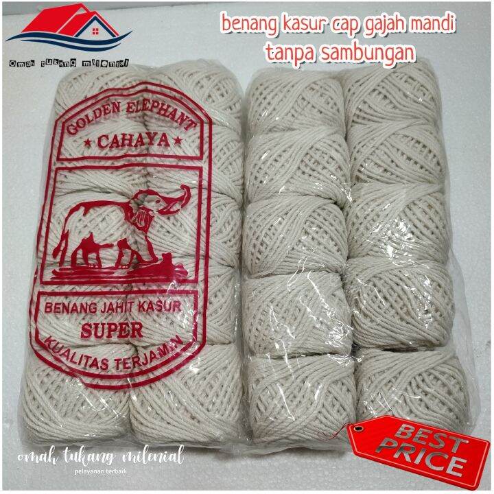 benang kasur isi 10pcs cap gajah perang | Lazada Indonesia