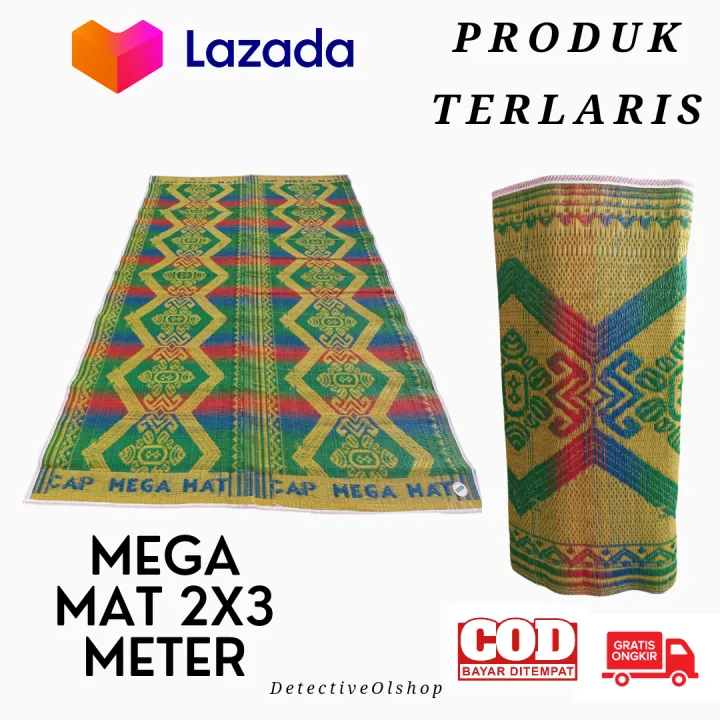 Tikar Lipat Ukuran 2x3 Meter Jumbo Murah Merek Mega Mat Asli Kualitas ...