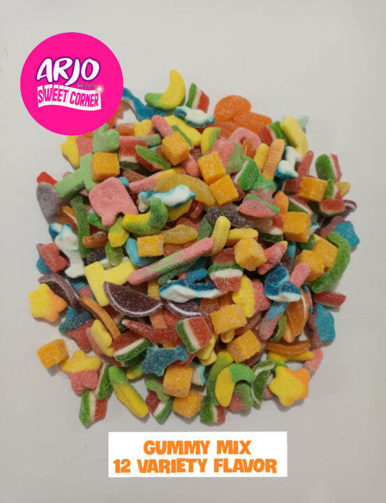 Gummy Mix 12 variety flavor gummy sweet candies and kutkutin direct ...