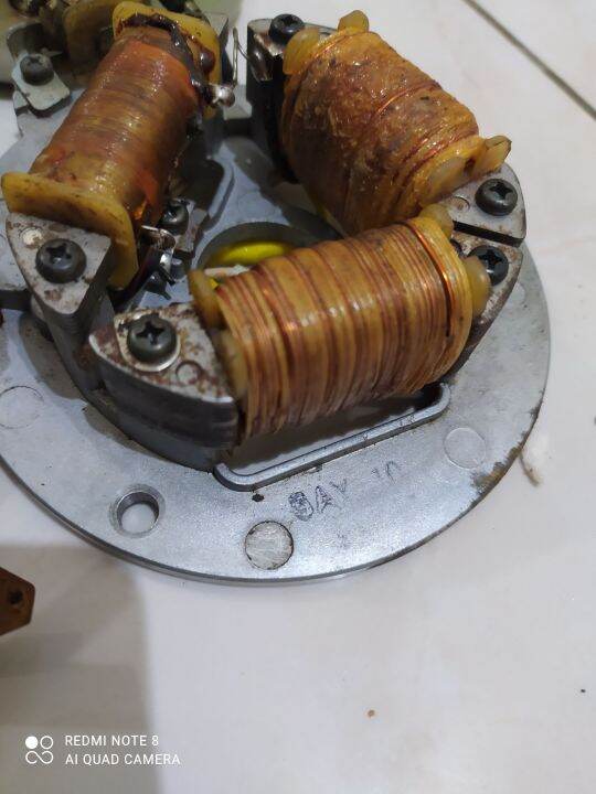 SPUL SPOL SEPUL ORIGINAL BEKAS LEPASAN MOTOR ALVA SIGMA CHAM V100 Y100 ...