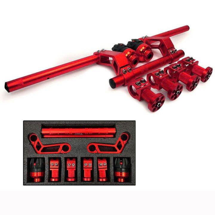 1Set 3 in 1 Transformer Plate Holder Handle Bar Motorcycle Universal ...