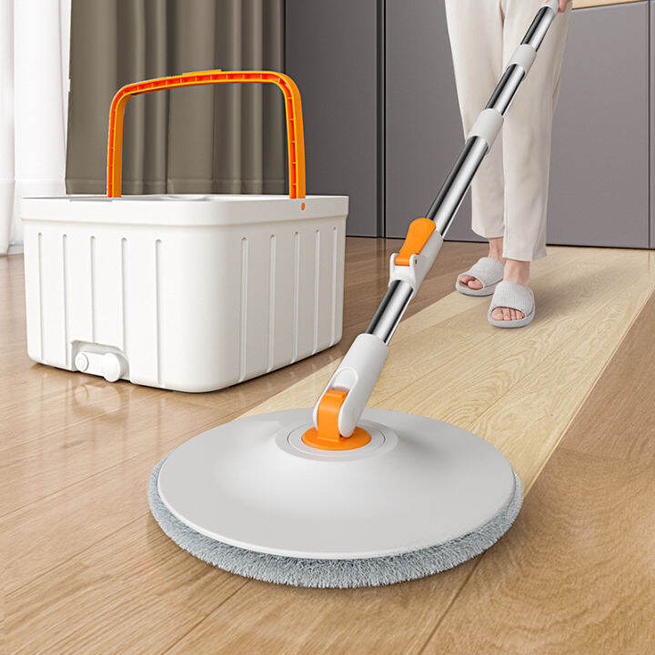 Yili 360° Mop [Tornado Clean Water Spin Mop and Bucket Set] Free Hand Self Wash Lazy Mop Sewage ...