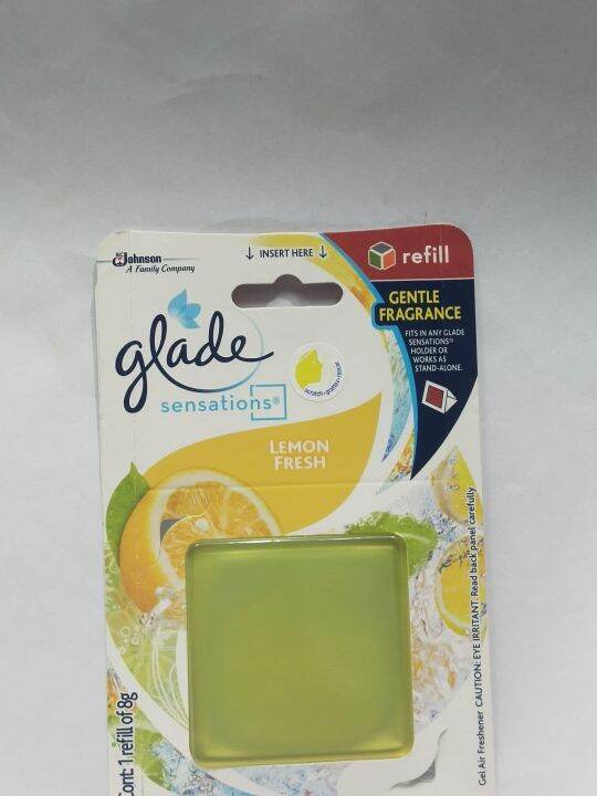 Glade Air Freshener Lemon scent 8g | Lazada PH