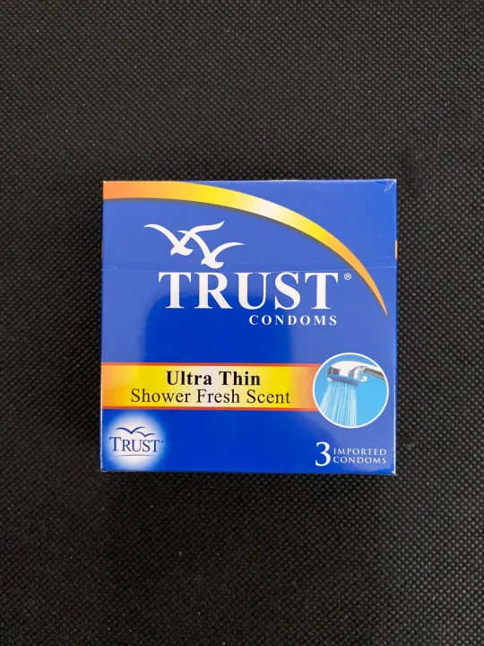 Trust Condom Ultra Thin Shower Fresh 3 Condoms per Box | Lazada PH