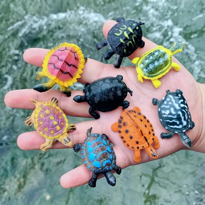 Simulation Small Sea Turtle Turtle Set Mini Kindergarten Children's ...