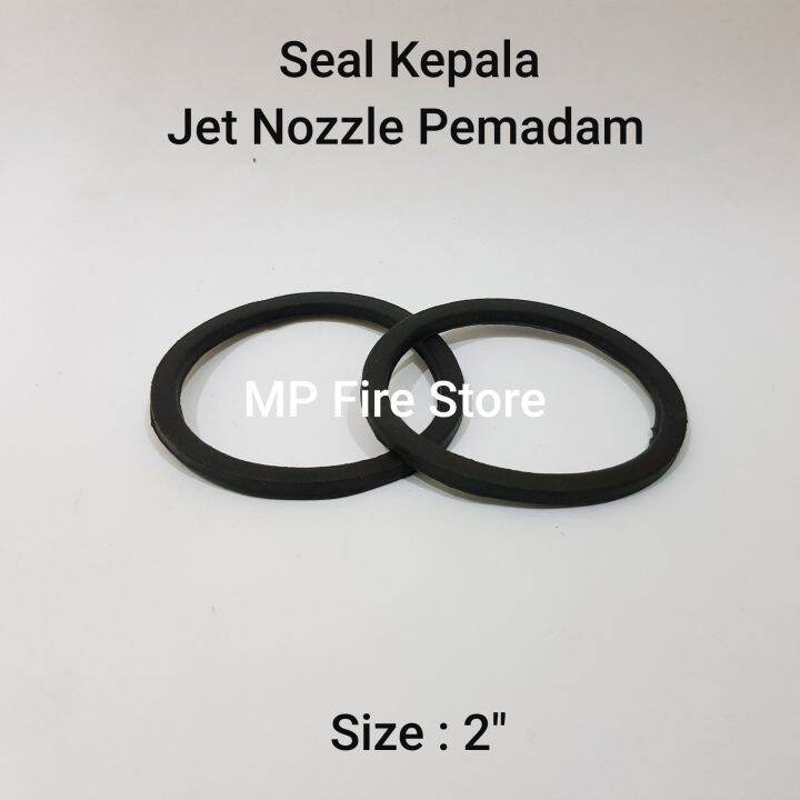 Seal Karet Ujung Drat Kepala Jet Nozzle 2 Inch Pucuk Pemadam Hydrant ...