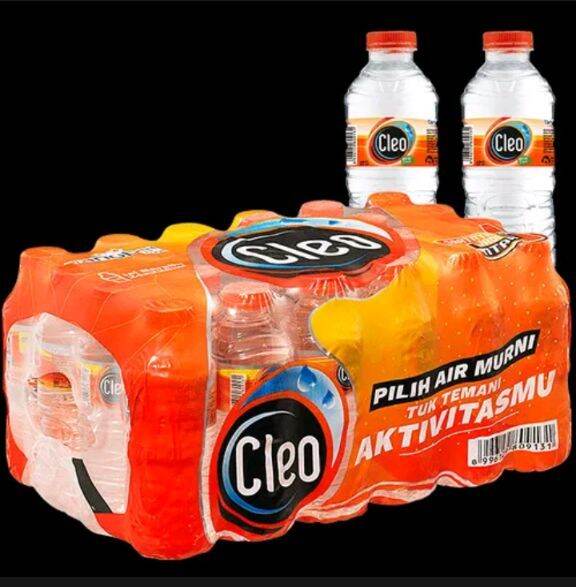Cleo Air Mineral botol 220ml isi 24pcs | Lazada Indonesia
