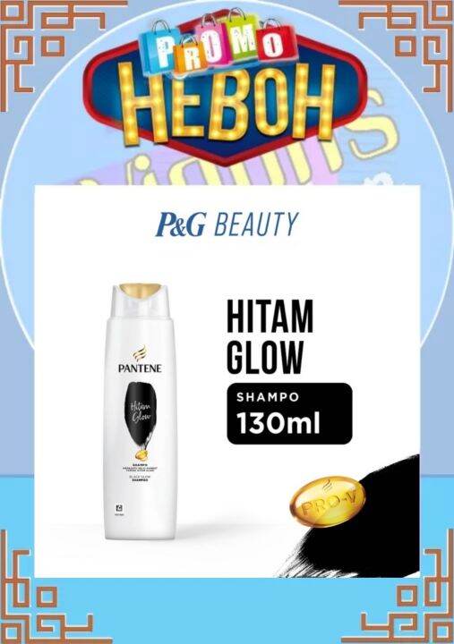 Pantene Shampoo Hitam Glow 130ml | Lazada Indonesia
