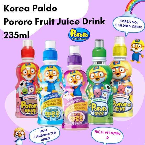 Pororo Fruit Juice 235ml (Korean Paldo Kids Juice Drinks) | Lazada PH