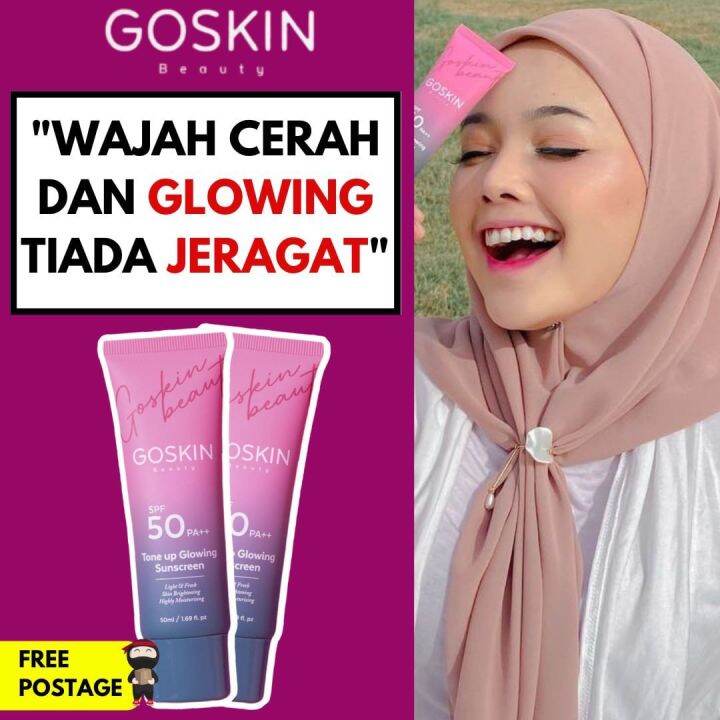GOSKIN TONE UP GLOWING SUNSCREEN | Lazada