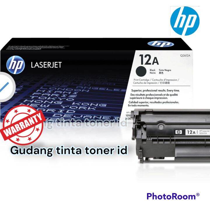 Toner Hp Laserjet 12A (Q2612A) printer 1010 1020 m1319 mfp | Lazada Indonesia