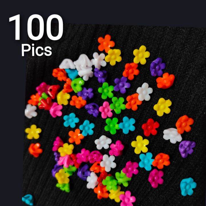 Putik bunga 100 PICS warna BISA PILIH-bunga putih kecil-kelopak bunga ...