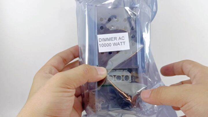 Dimmer AC 220v 10000 watt Dimer 10000w 220 volt Casing Aluminium ...