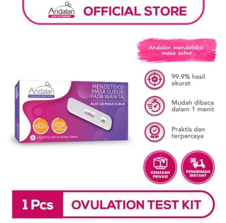 andalan ovulation test subur akurat | Lazada Indonesia